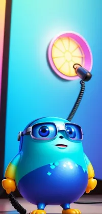 Liquid Light Blue Live Wallpaper - free download