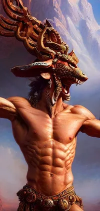 Muscle Cloud Human Body Live Wallpaper - free download