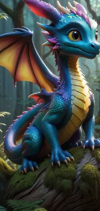 Green Mythical Creature Organism Live Wallpaper - download