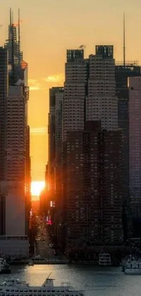 Cloud Sky Building Live Wallpaper - free download