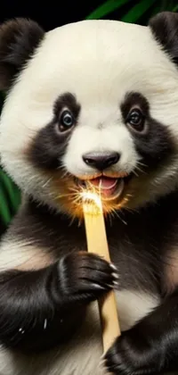 Whimsical Panda Live Wallpaper