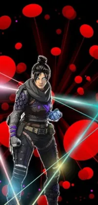 Pink Art Cartoon Live Wallpaper - free download