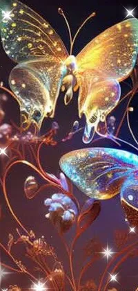 Pollinator Insect Butterfly Live Wallpaper - free download