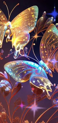 Pollinator Insect Butterfly Live Wallpaper - free download
