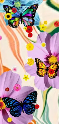 Pollinator Butterfly Insect Live Wallpaper - free download