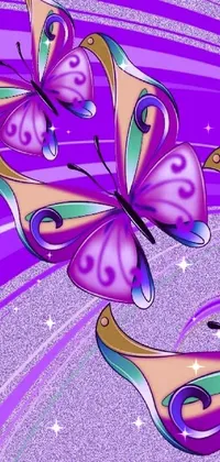 Insect Pollinator Purple Live Wallpaper - free download