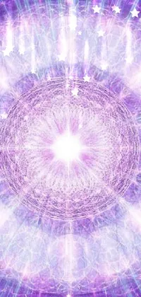 Purple Art Violet Live Wallpaper - free download