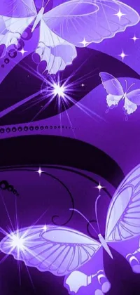 Purple Light Blue Live Wallpaper - free download