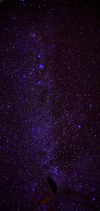 Sky flight Live Wallpaper: Plane and Stars - free download