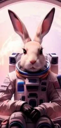 Rabbit Ear Human Body Live Wallpaper