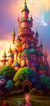 Sky World Building Live Wallpaper