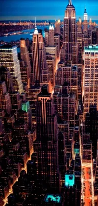 Cloud Skyscraper Building Live Wallpaper - free download