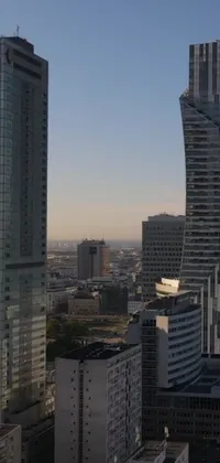Sky World Building Live Wallpaper