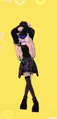 Leg Sleeve Gesture Live Wallpaper
