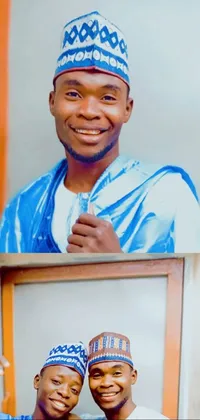 Smile Facial Expression White Live Wallpaper - free download