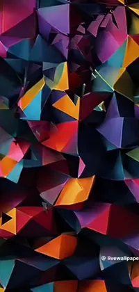 Rectangle Font Art Live Wallpaper - free download