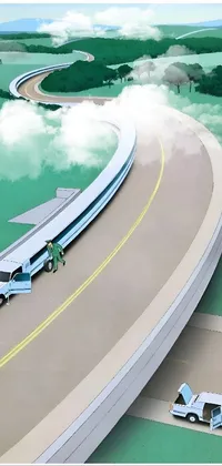 Water Hood Infrastructure Live Wallpaper - free download