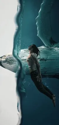 Water Liquid Underwater Live Wallpaper - free download