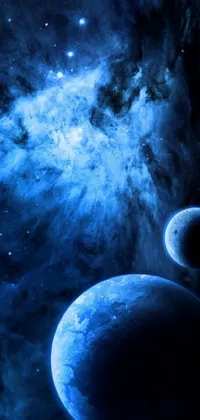 Atmosphere Light Blue Live Wallpaper - free download