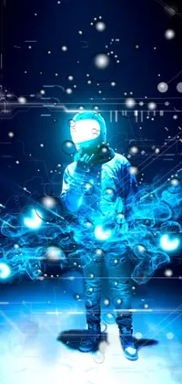 Bursting Spacesuit - A Digital Art Live Wallpaper