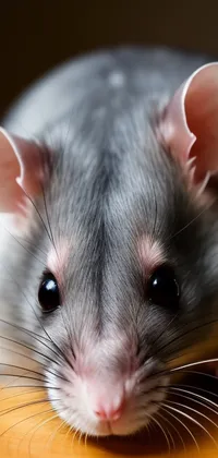Rat Closeup Live Wallpaper - free download