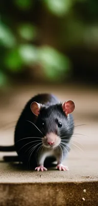 Rat Closeup Live Wallpaper - free download