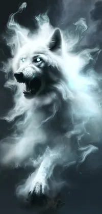 Ghost Wolf Live Wallpaper - free download