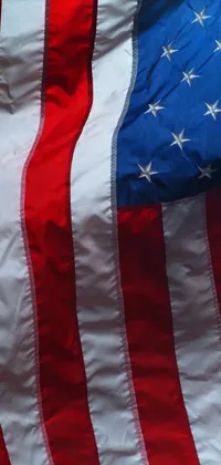 Vertical American Flag Wallpaper