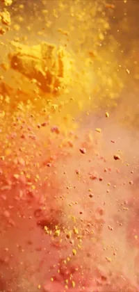 Orange Dust Live Wallpaper - free download