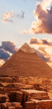 Sky Cloud Pyramid Live Wallpaper Free Download