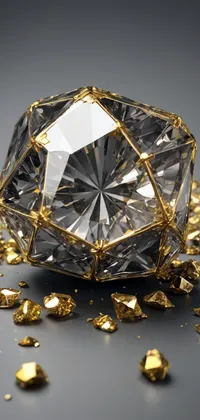 Triangle Yellow Art Live Wallpaper - free download