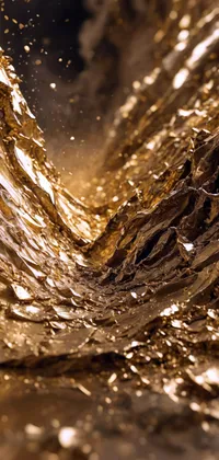 Water Liquid Amber Live Wallpaper - free download